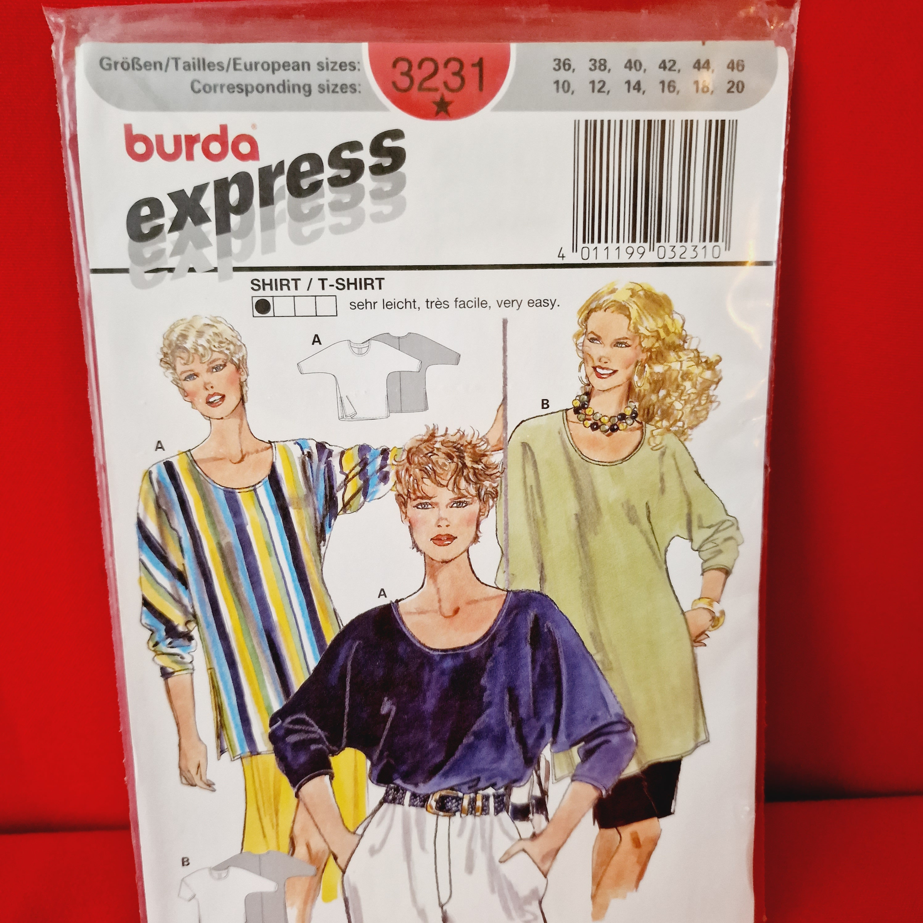 Vintage Burda 3231 Sewing Pattern. - Etsy