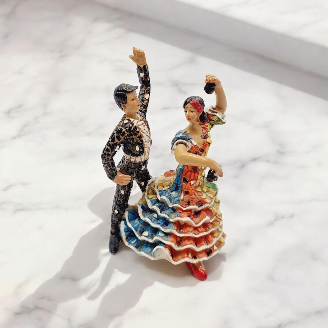 Mosaic Spanish Dancing Couple. - Etsy