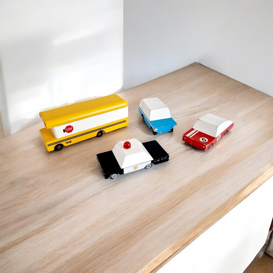 Candylab Wooden Cars U.S.A Brooklyn NYC - Etsy