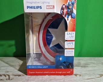 Captain America Led Light - Etsy