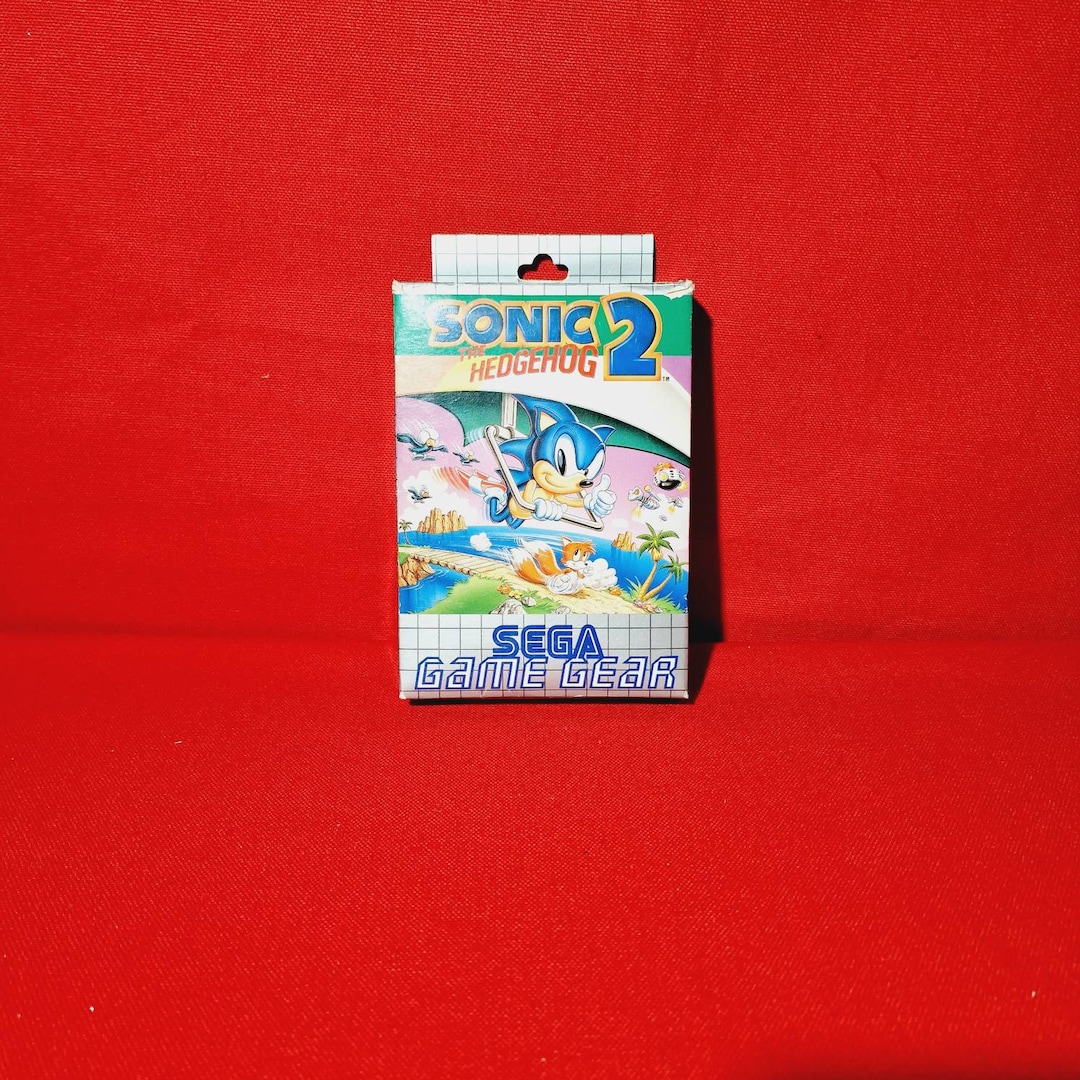 Game Gear Sonic the Hedgehog. Complete - Etsy