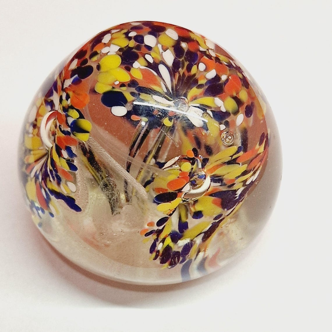 Vintage Paper Wright Murano Multi Coloured Blown Art Glass. - Etsy