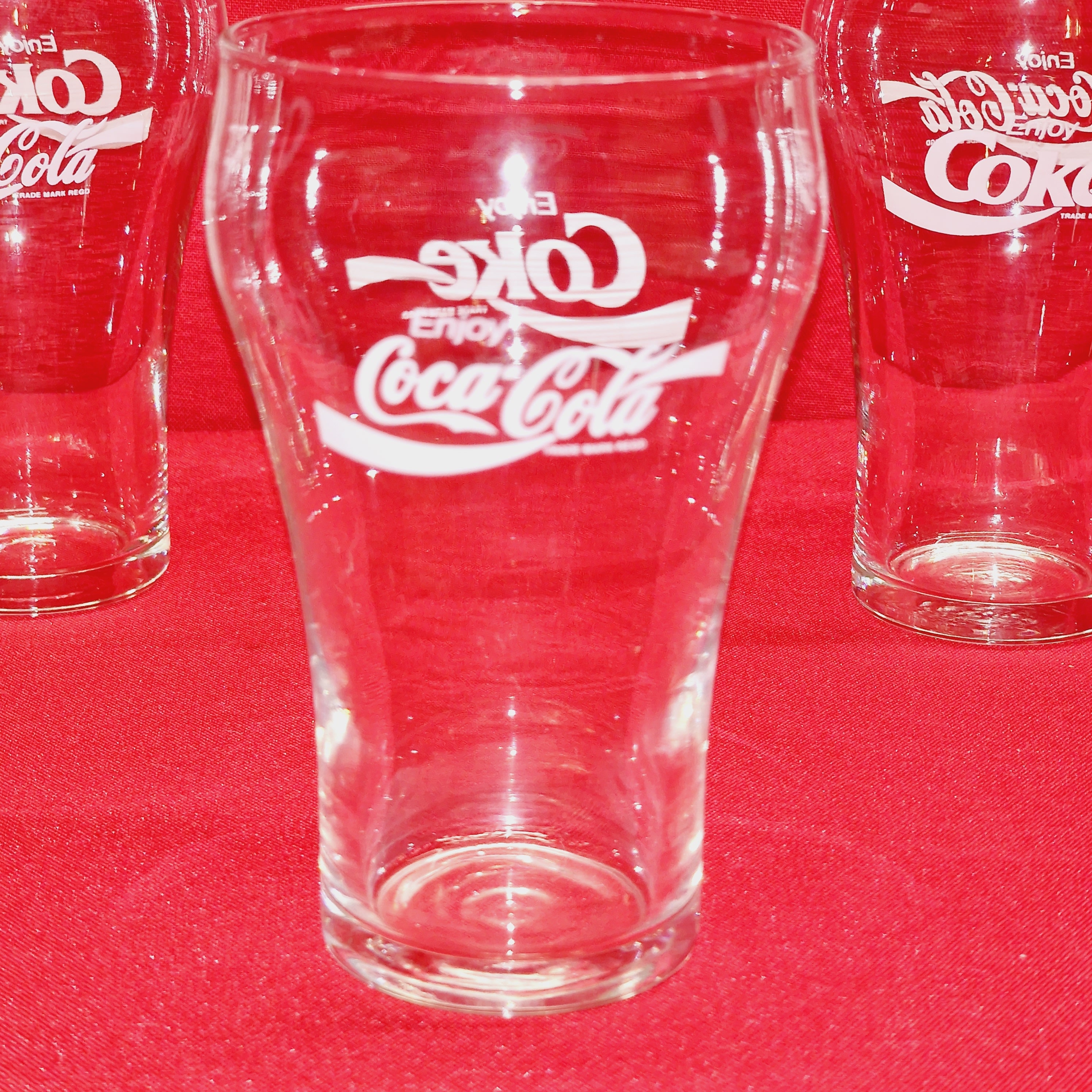 Vintage Coca Cola Glass. Set of 4 - Etsy