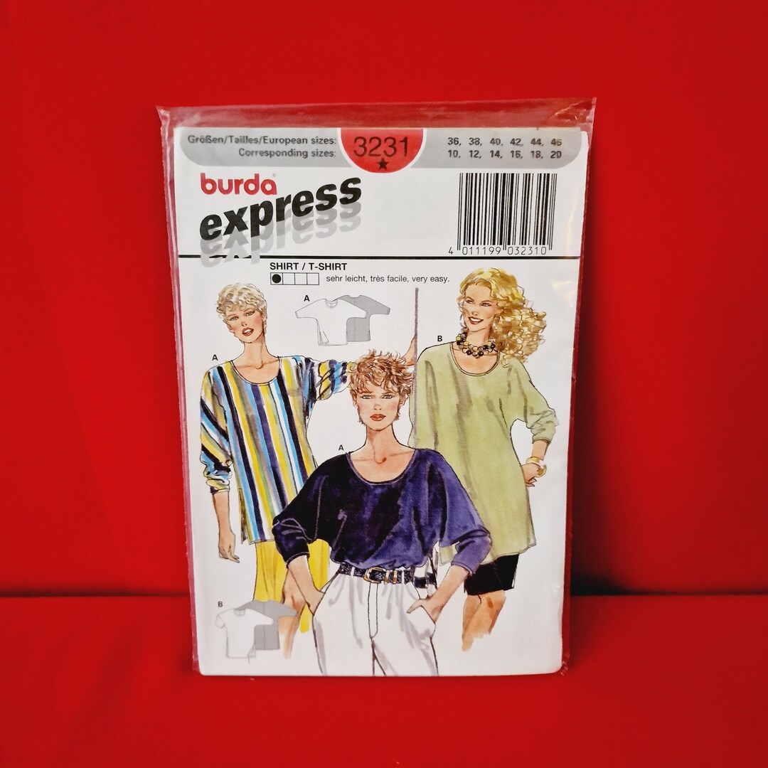 Vintage Burda 3231 Sewing Pattern. - Etsy