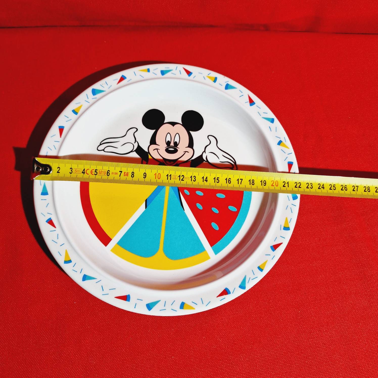 Walt Disney Mickey Mouse Plate. - Etsy