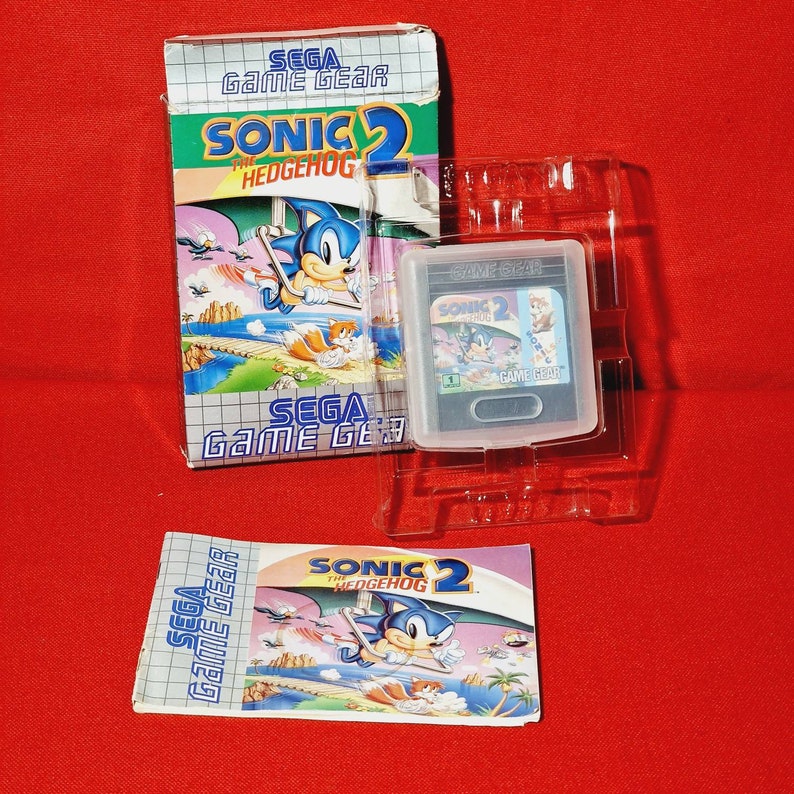 Game Gear Sonic the Hedgehog. Complete - Etsy
