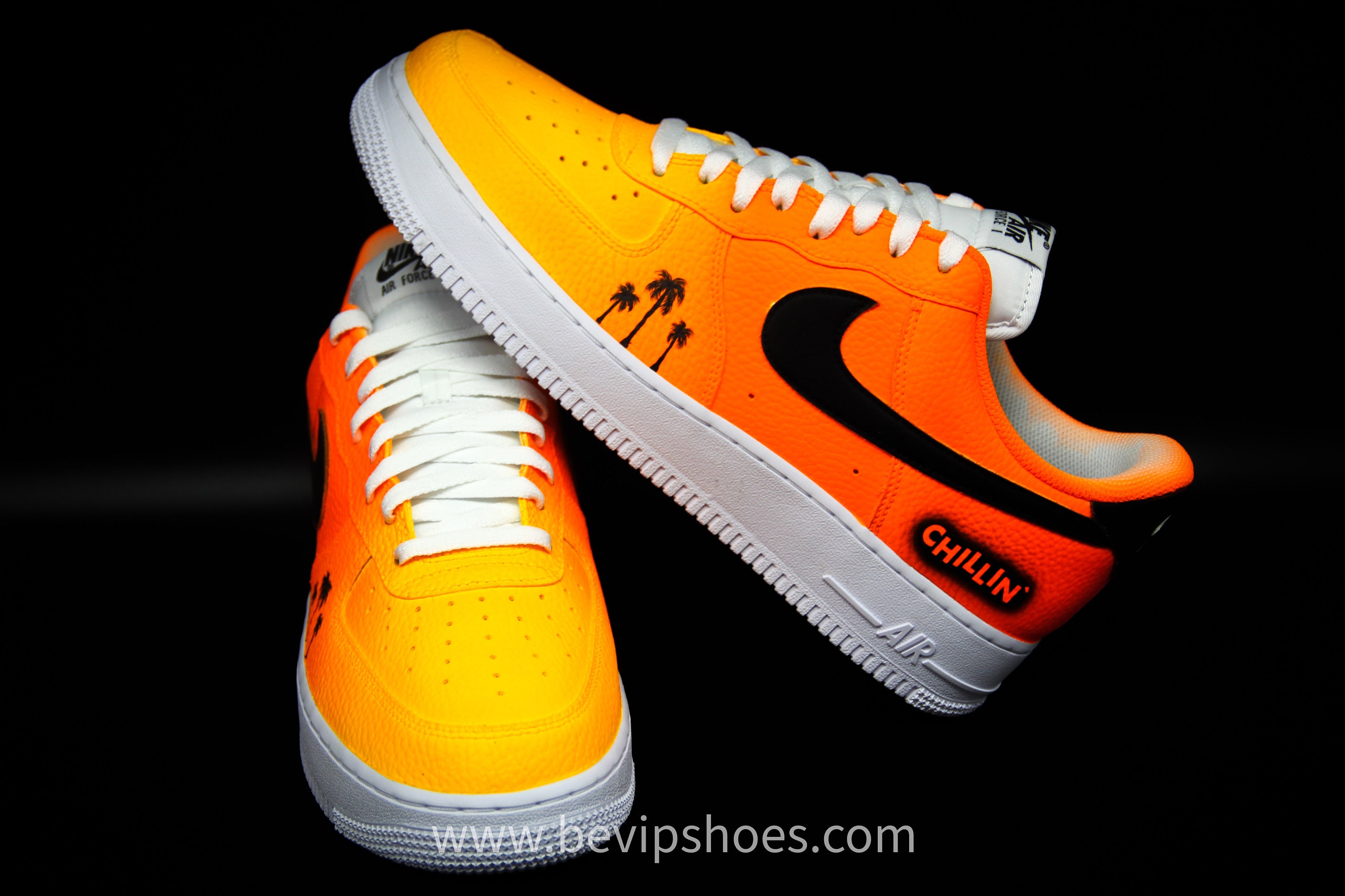 Custom Nike Air Force 1 Low chillin the BEST QUALITY Custom Shoes AF1 ...