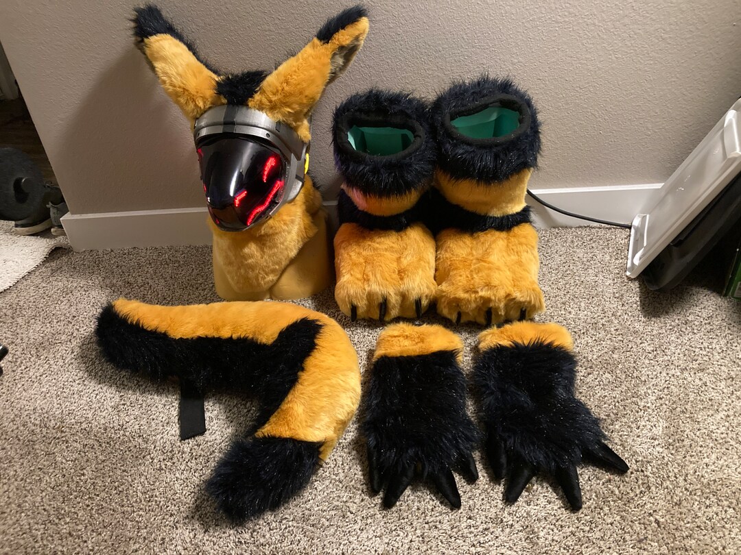 Firefly the Protogen Fursuit Partial - Etsy Portugal