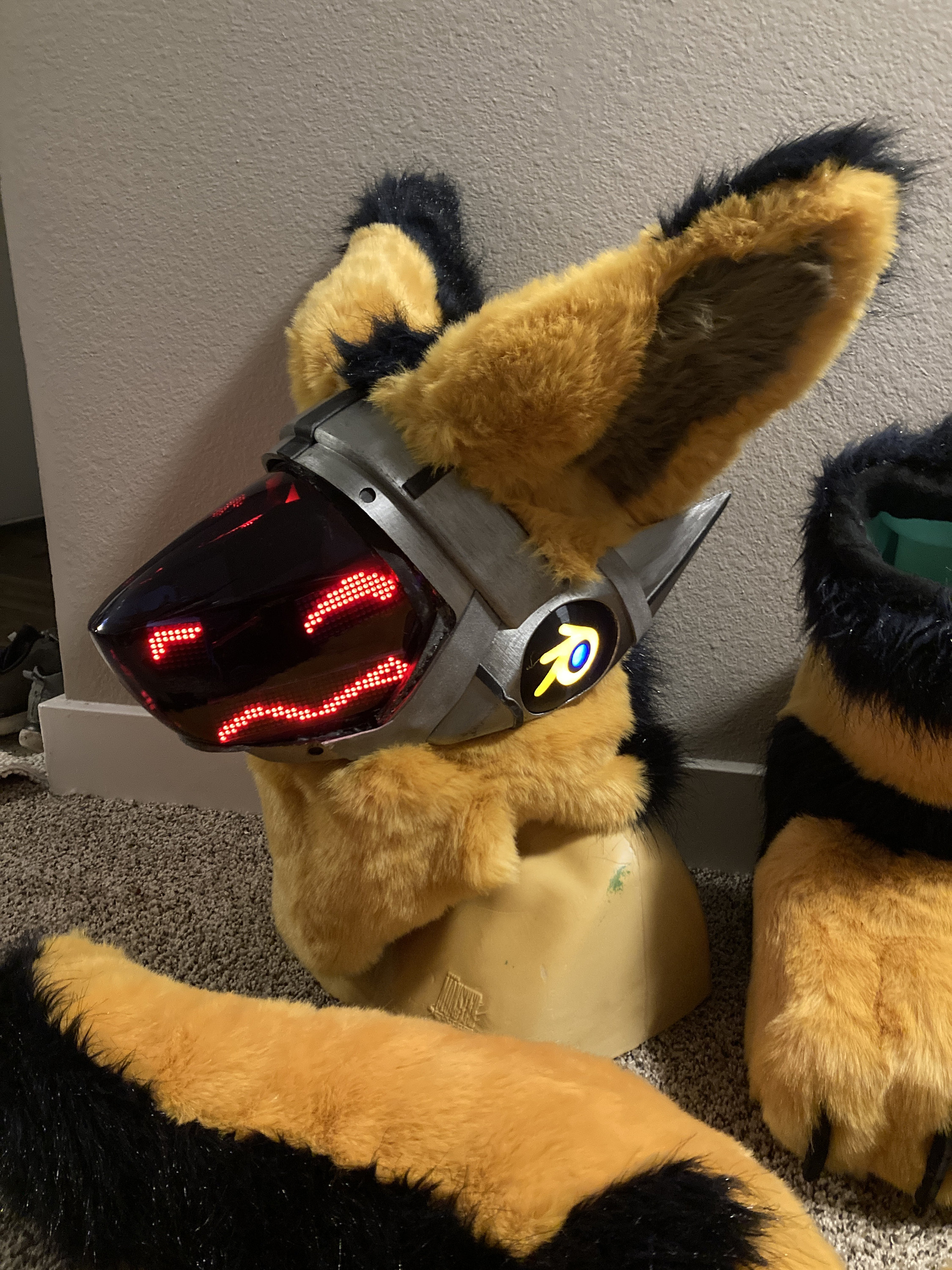 Firefly the Protogen Fursuit Partial - Etsy Portugal