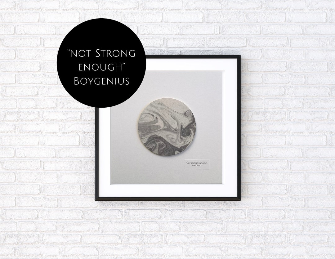 Art From Music not Strong Enough Boygenius Melodious Ink Original Art ...