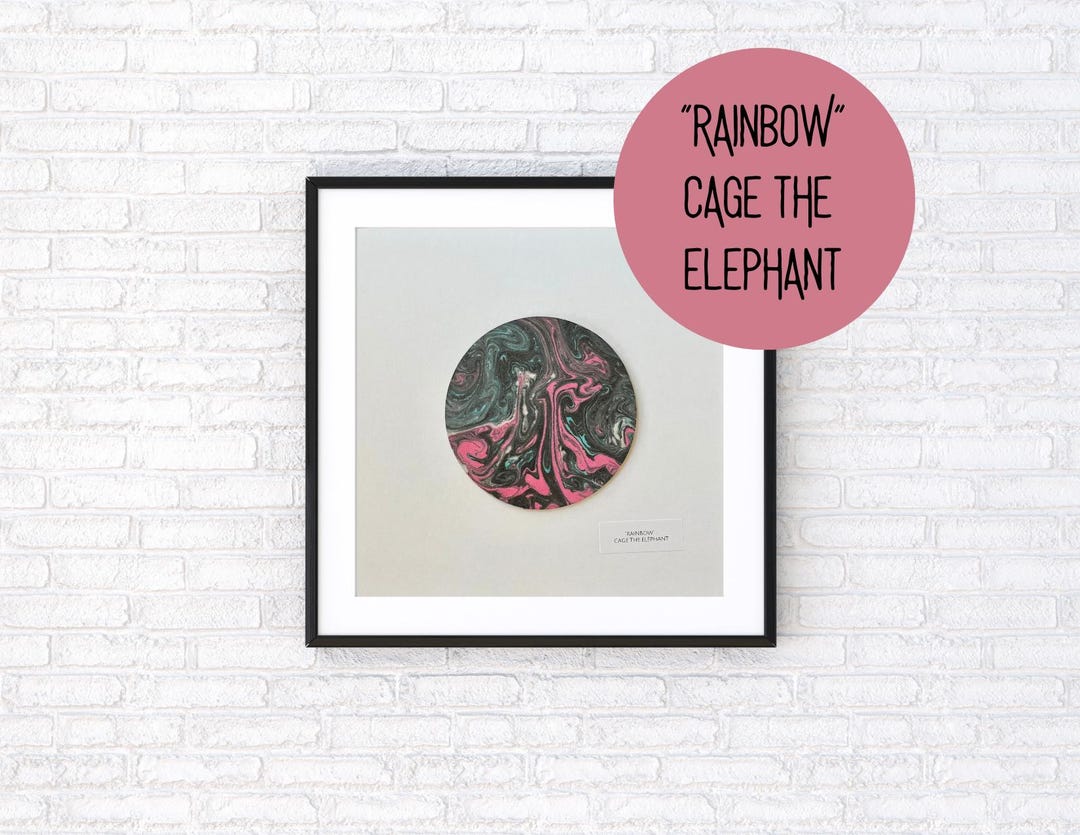 Art From Music - "rainbow" Cage the Elephant - Melodious Ink- Original ...