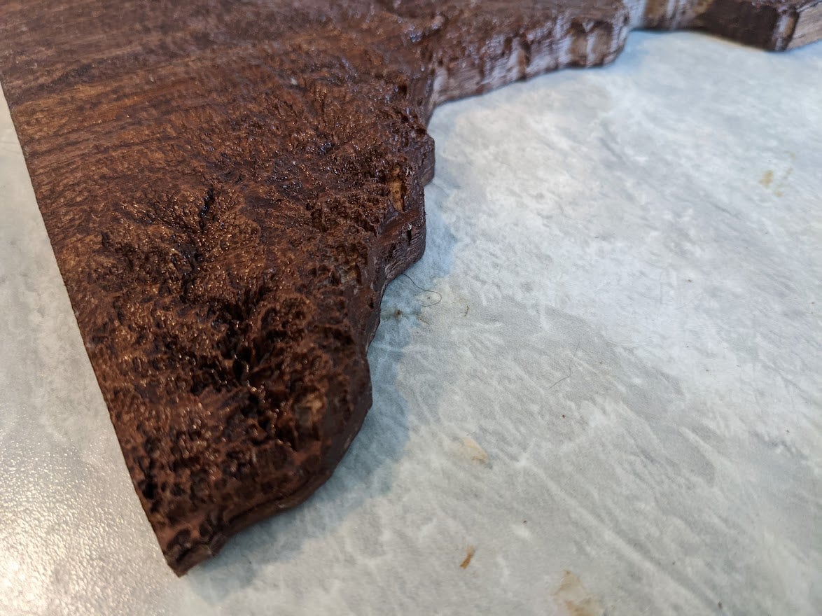 Black Walnut Topographic Relief Map of Minnesota - Etsy