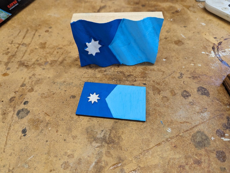 New Minnesota State Flag STL for CNC, 3D Printing - Etsy