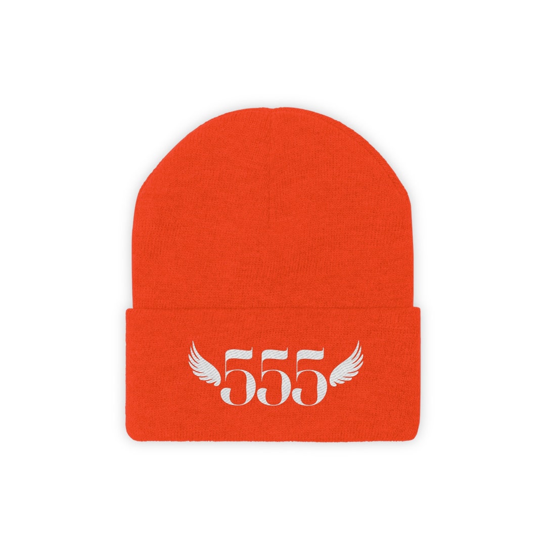Angel Number 555 Hat, 555 Transformation Embroidered Beanie, Angelcore ...