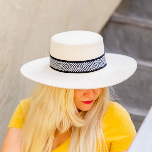 Wide Brim Spanish Bolero Hat - Etsy