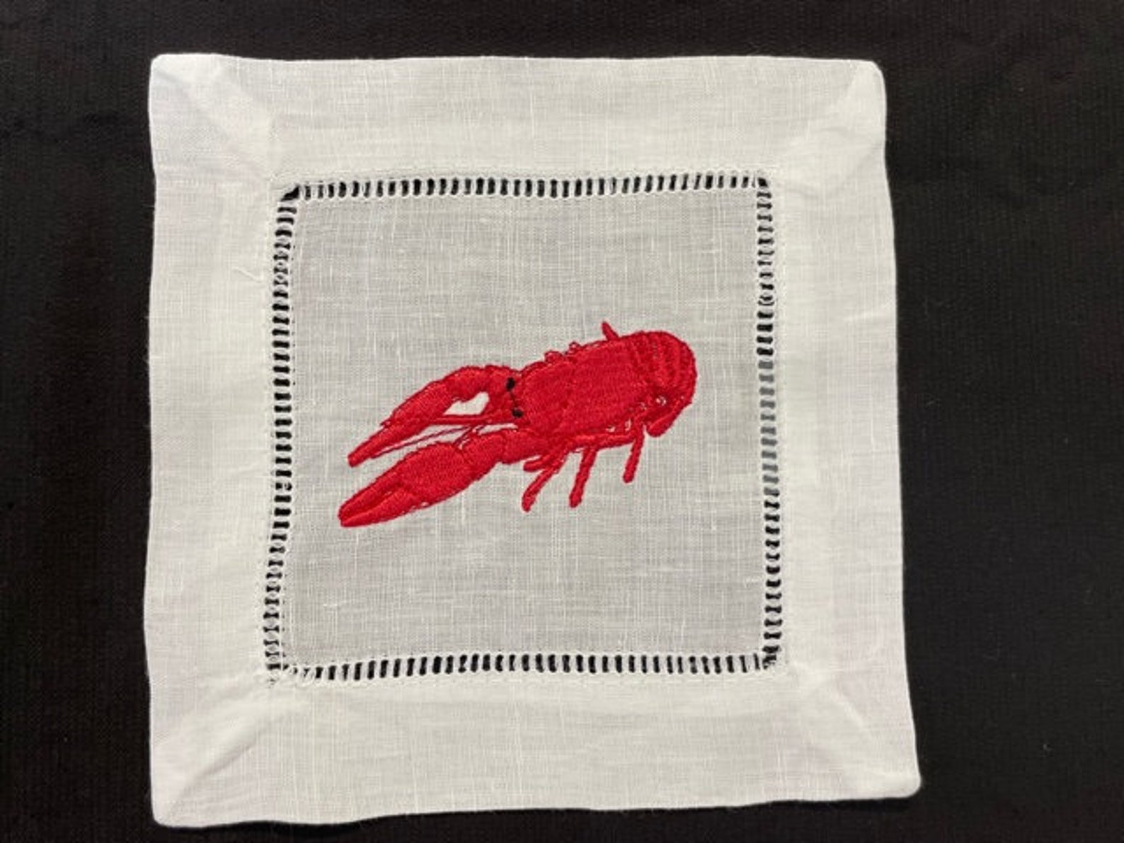 Cocktail Napkins, Dinner Napkins, Bar Napkins, Embroidered Napkins ...