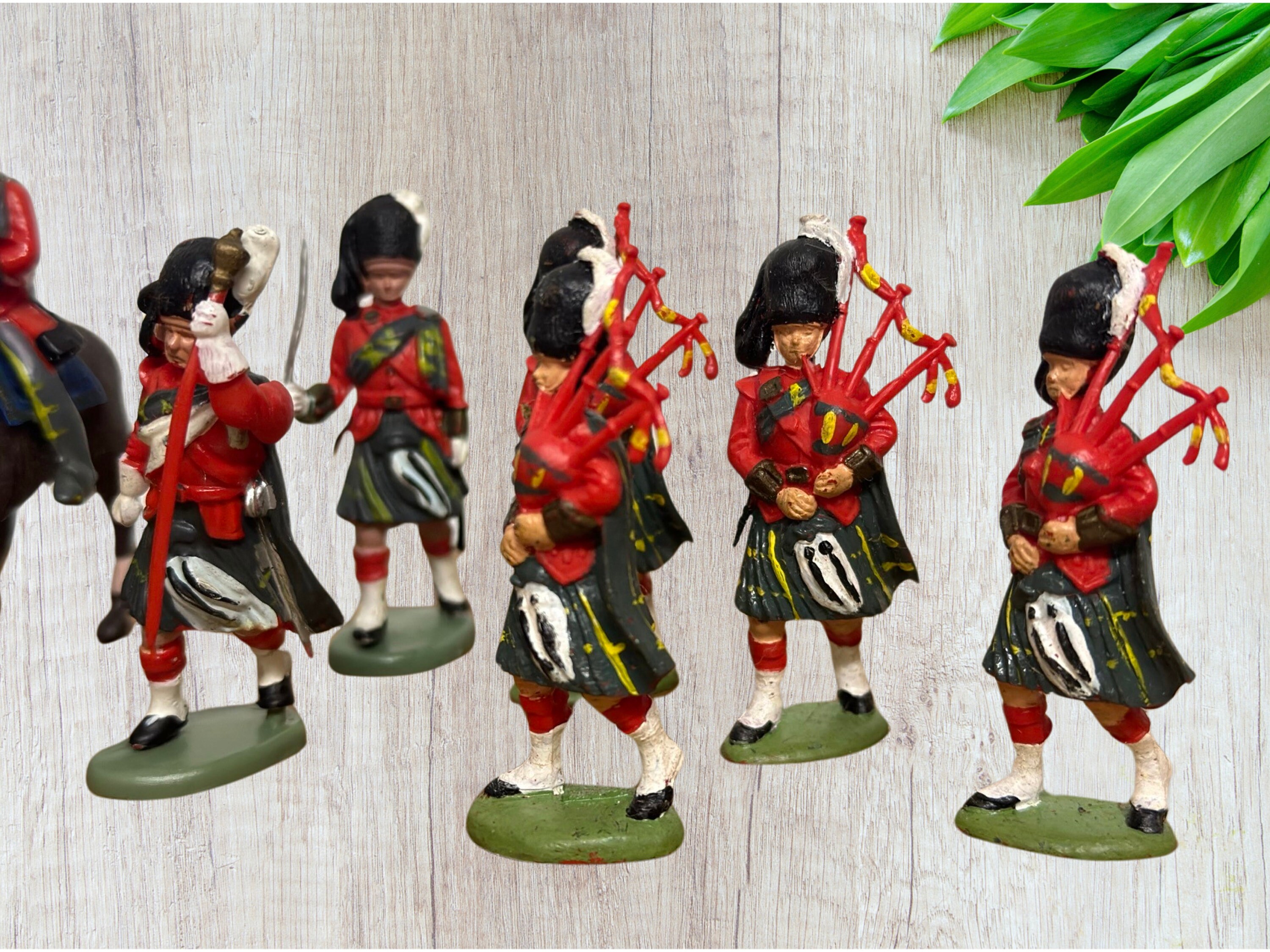 Vintage Set of 15 Britains Plastic Scot Soldiers Set - Etsy