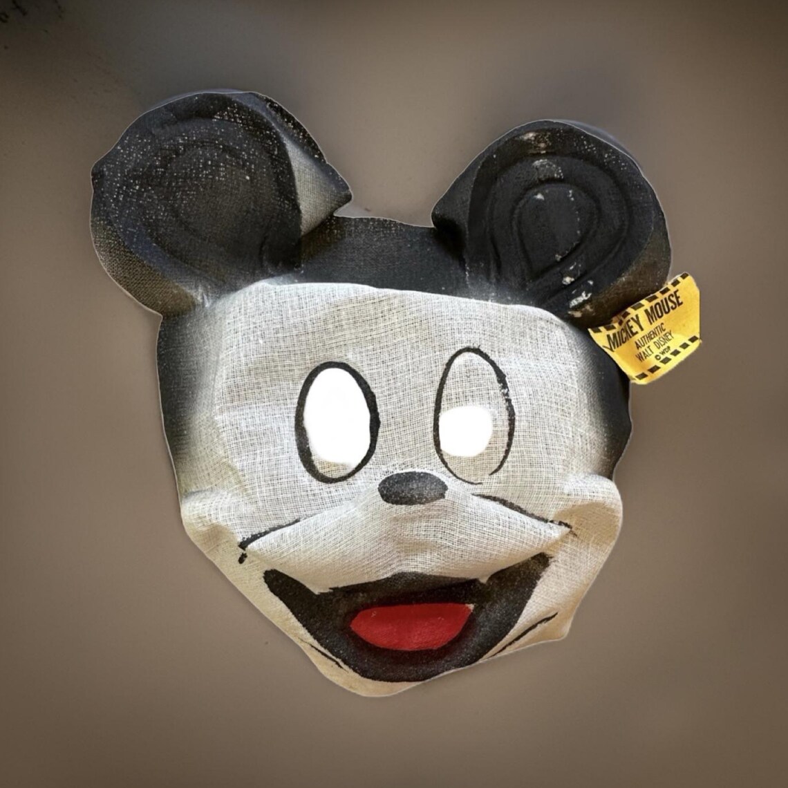 Vintage Halloween Mickey Mouse Cheesecloth Mask - Etsy