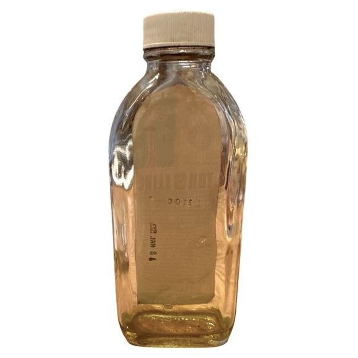 Vintage Tonsiline Glass Bottle - Etsy