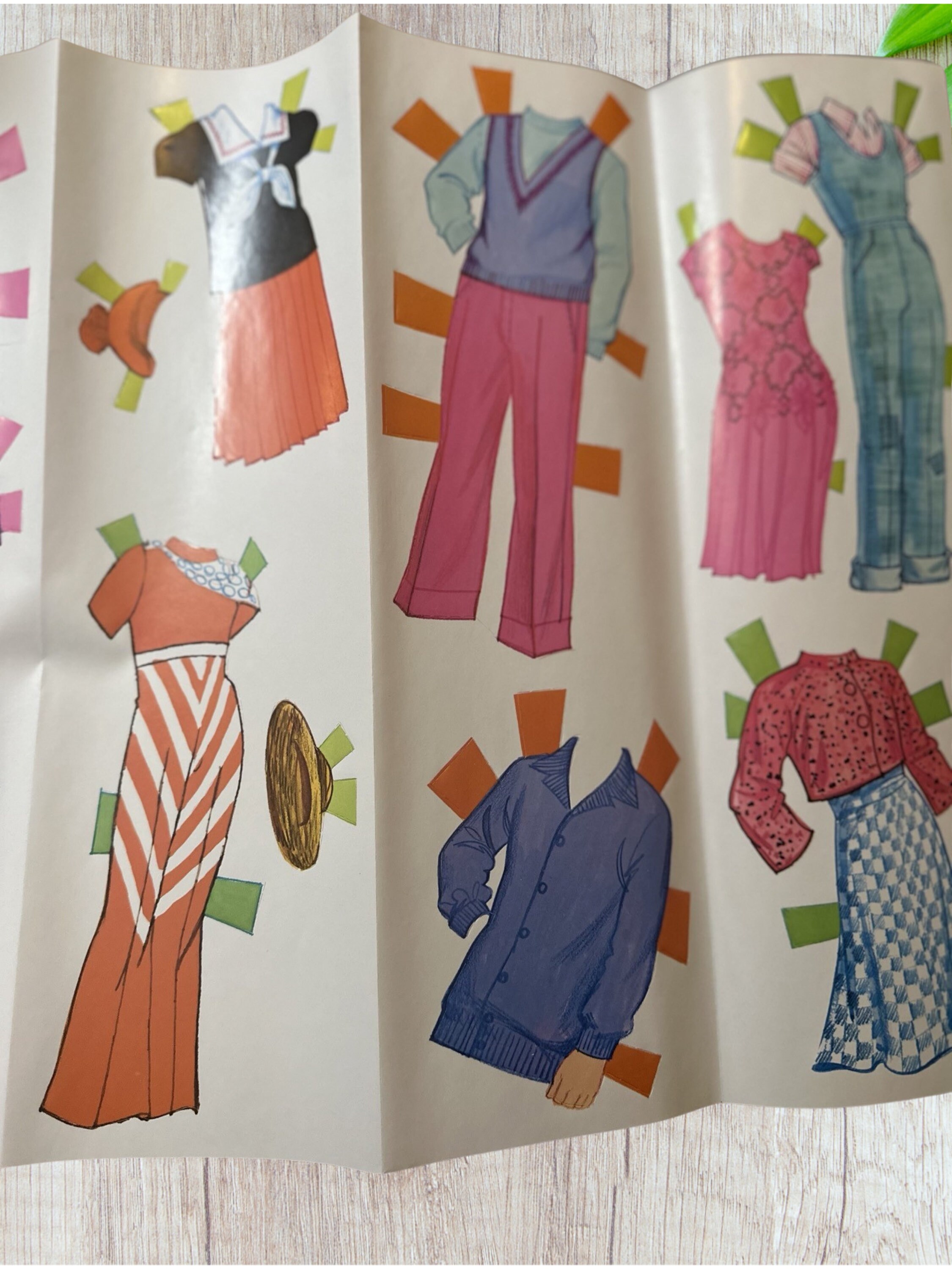 Set of 2 Vintage Paper Doll Sets the Waltons & Green Acres - Etsy