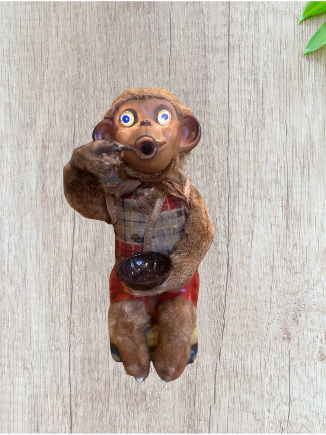 1950's Bubble Blowing Monkey Battery Operated Toy - Etsy UK