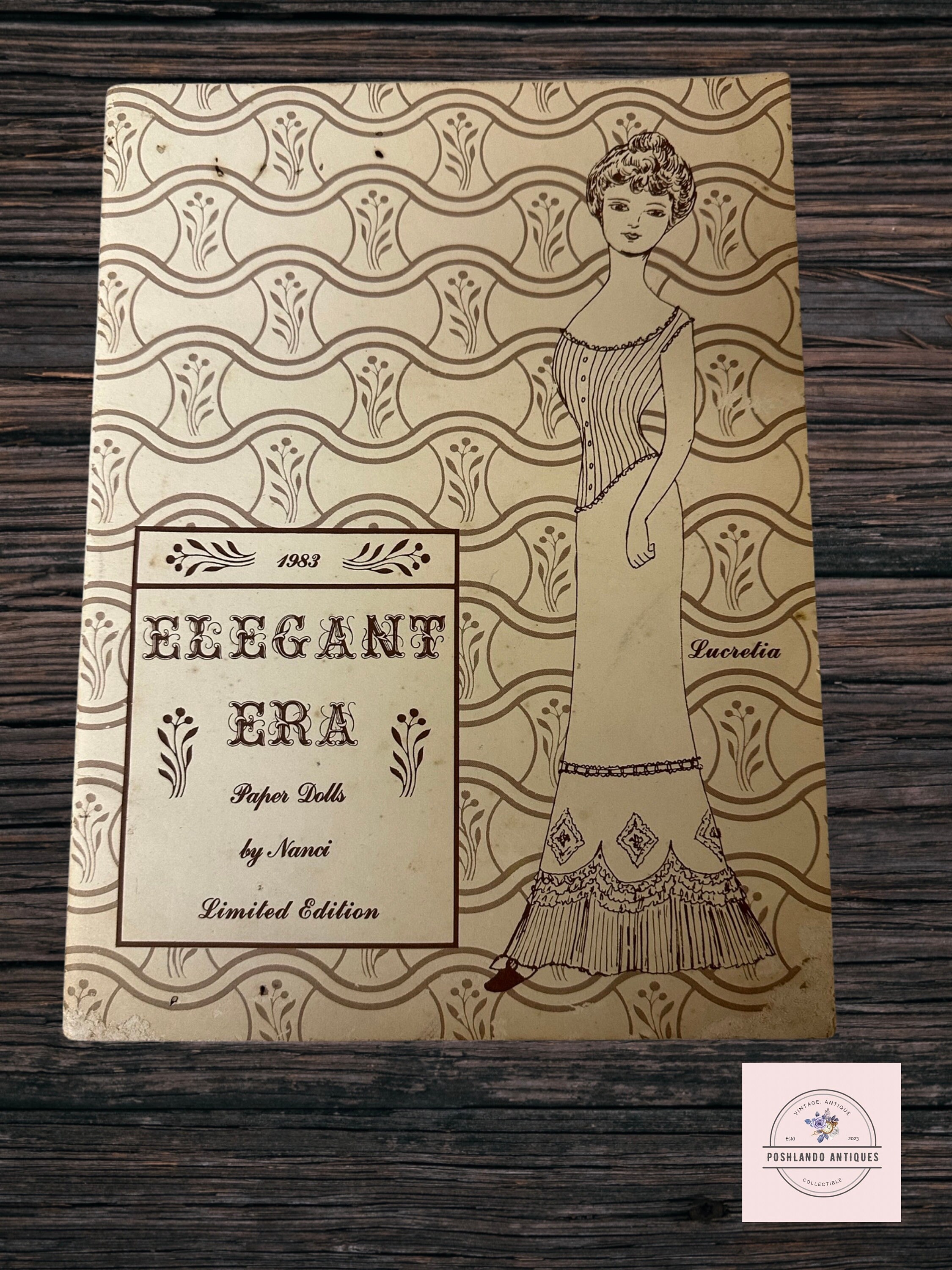Elegant Era Paper Dolls Set Uncut - Etsy