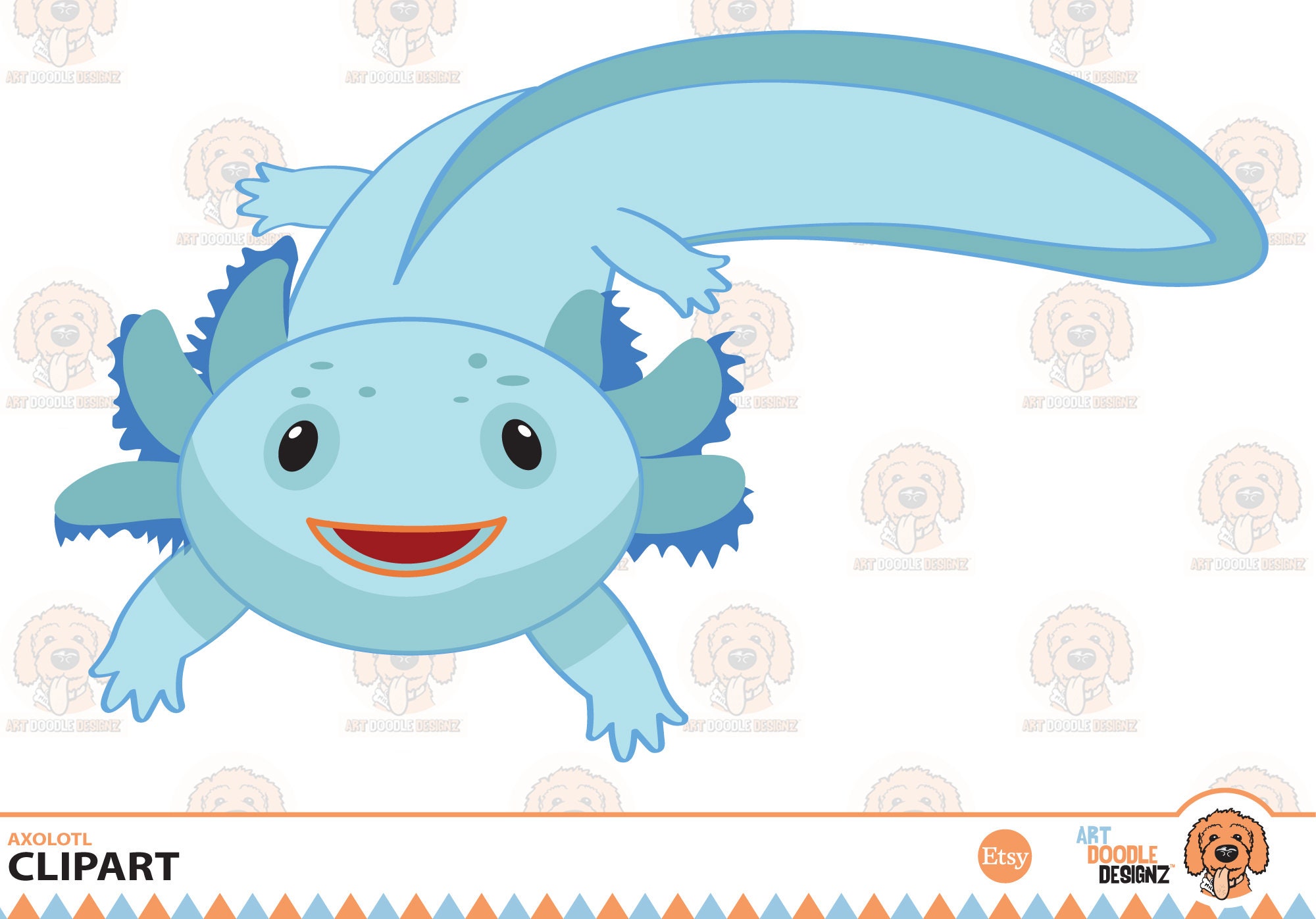 Axolotl Clipart, Animal, Amphibian, Pets, Graphics, Paedomorphic ...