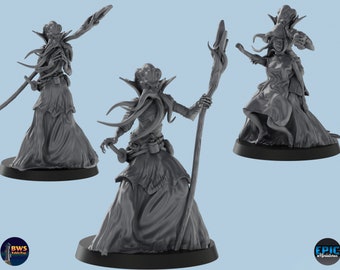 Werewolf Brute 3 Poses 3D Printed Tabletop Resin Miniatures D&D TTRPG ...