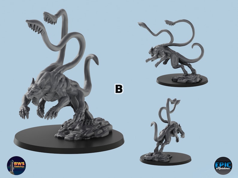 Phase Panther 4 Poses 3D Printed Tabletop Resin Miniatures - Etsy