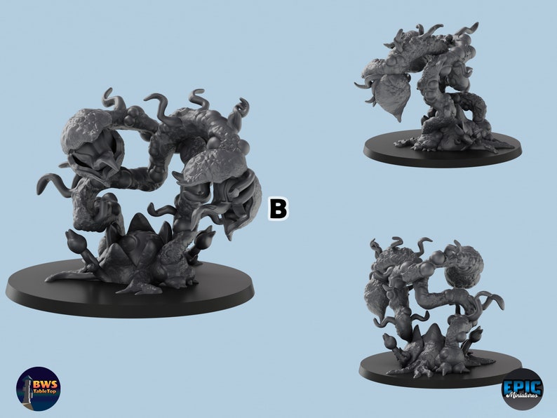 Snapping Plant 3 Poses 3D Printed Tabletop Resin - Etsy