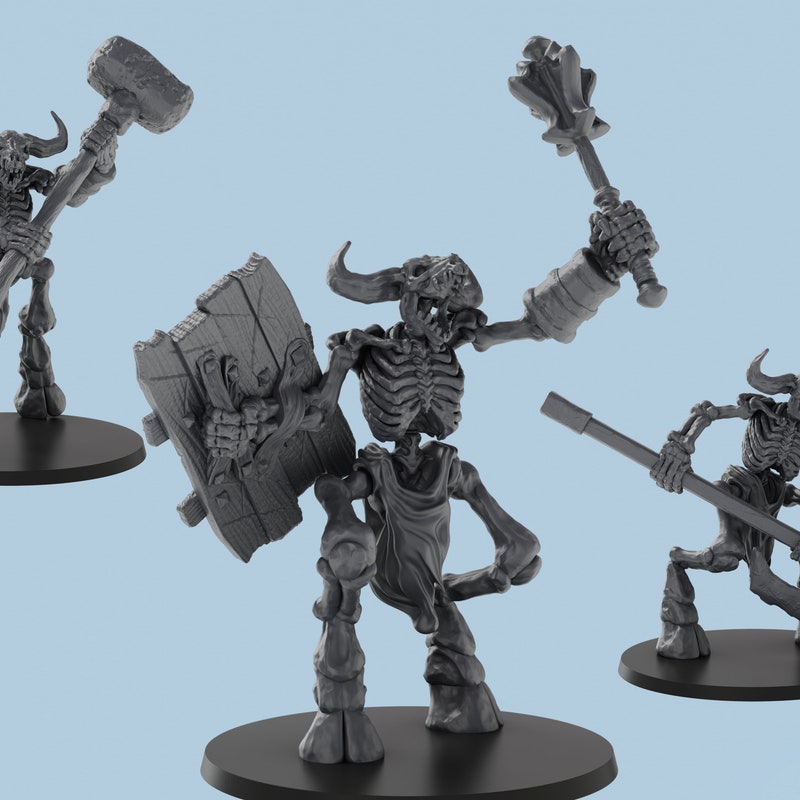 Minotaur Resin Miniature - Etsy