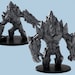 Werewolf Brute 3 Poses 3D Printed Tabletop Resin Miniatures D&D TTRPG ...