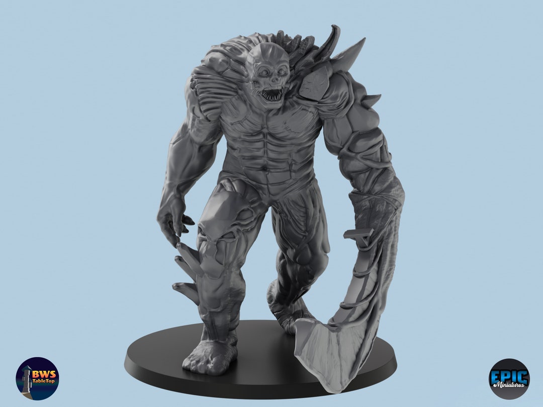 Flesh Horror | 3D Printed Tabletop Resin Miniatures | D&D TTRPG - Etsy