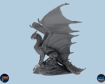 Brass Copper Dragon Statue, Chinese Style Figurine, Creative Dragon ...