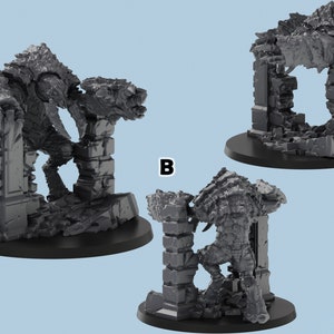 Umber Hulk | 5 Poses | 3D Printed Tabletop Resin Miniatures | D&D TTRPG ...