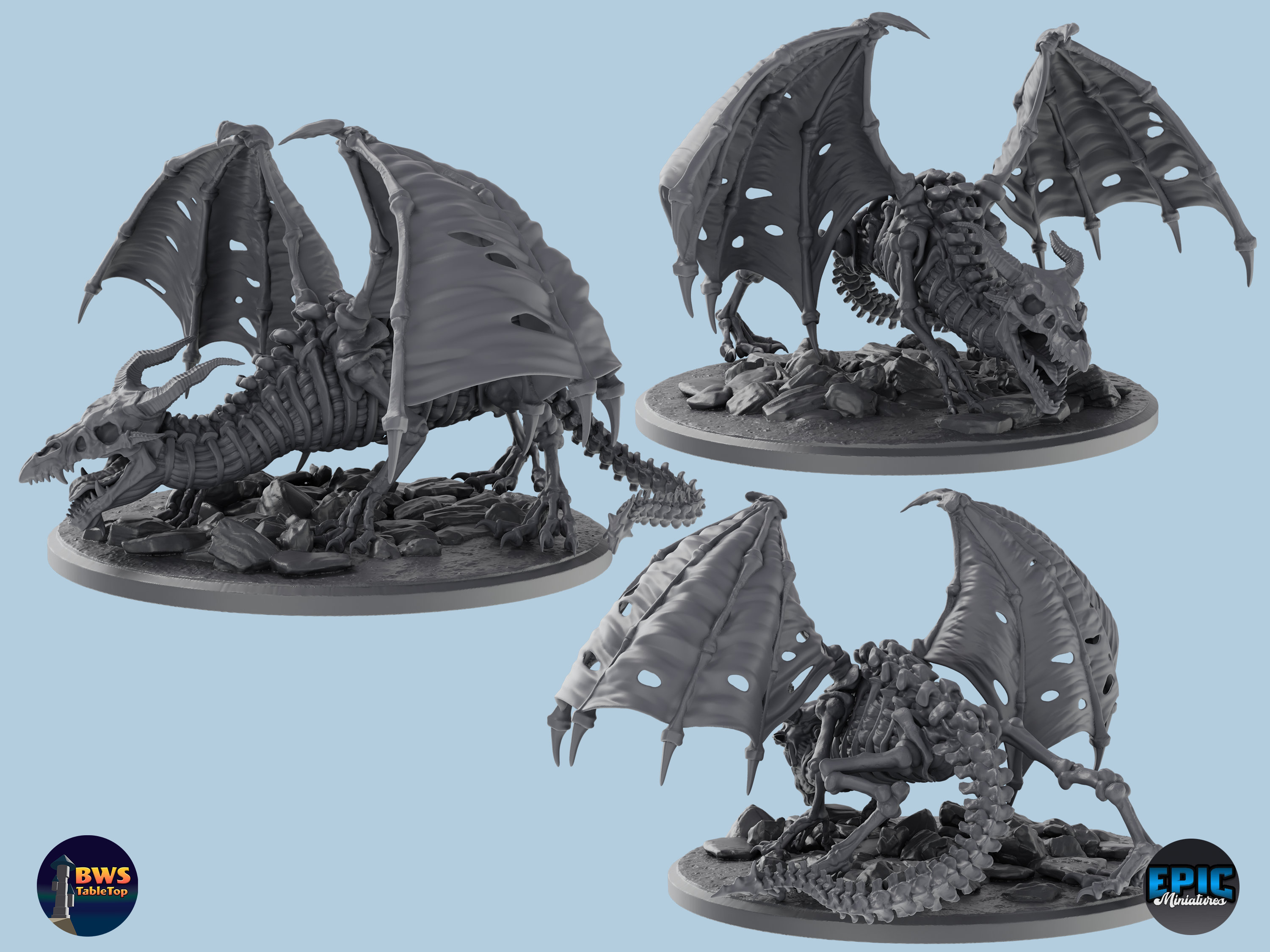 Draco Lich 3D Printed Tabletop Resin Miniatures D&D TTRPG - Etsy