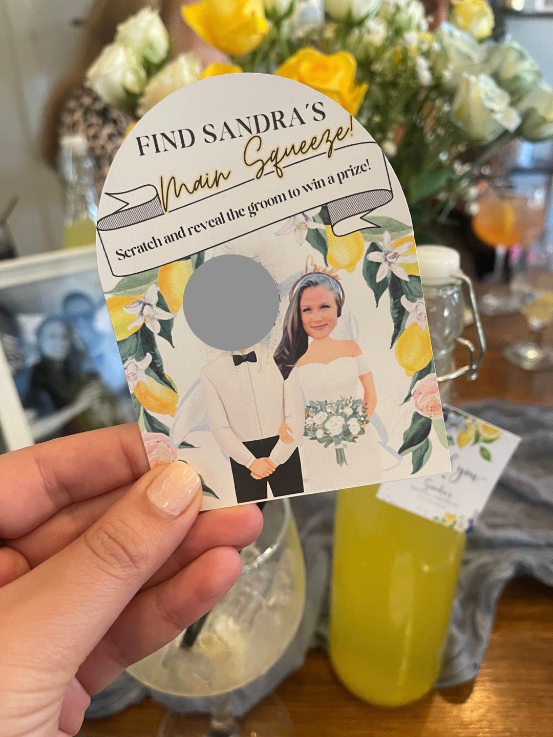 Bridal Shower Scratch off Game - Etsy