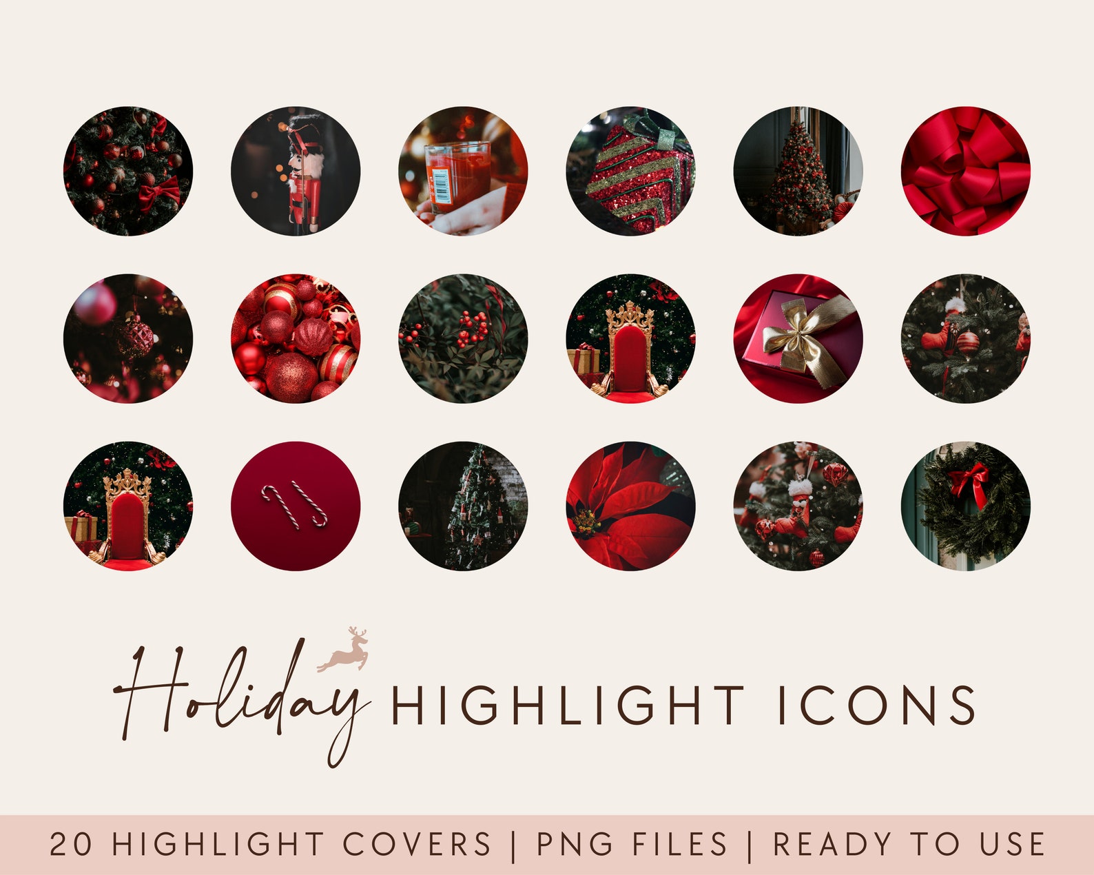 20 Holiday Instagram Highlight Covers | Instagram Highlight Icons ...