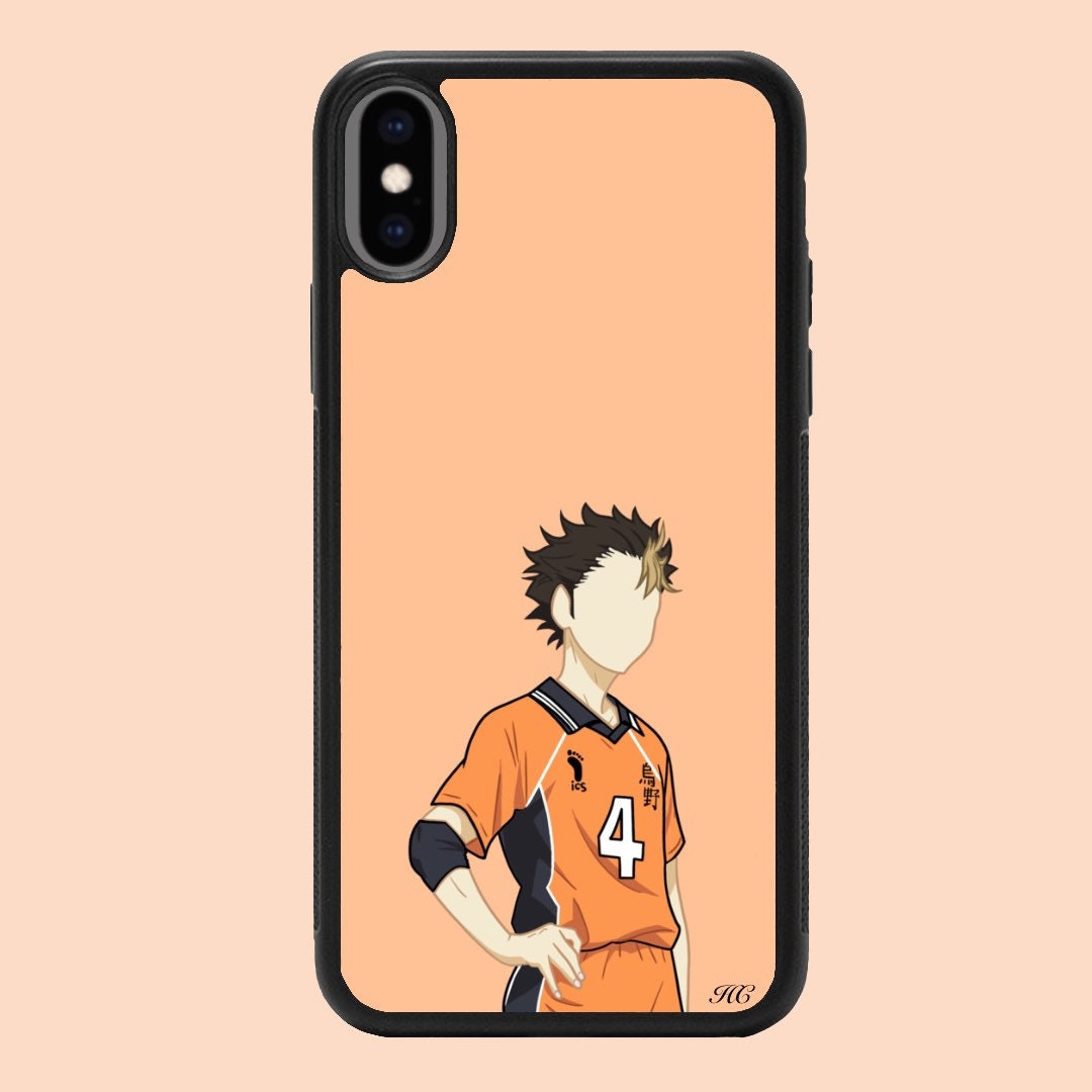 Faceless Phone Case BTS Oikawa Nishinoya Leopard Print Green Gold Pink ...