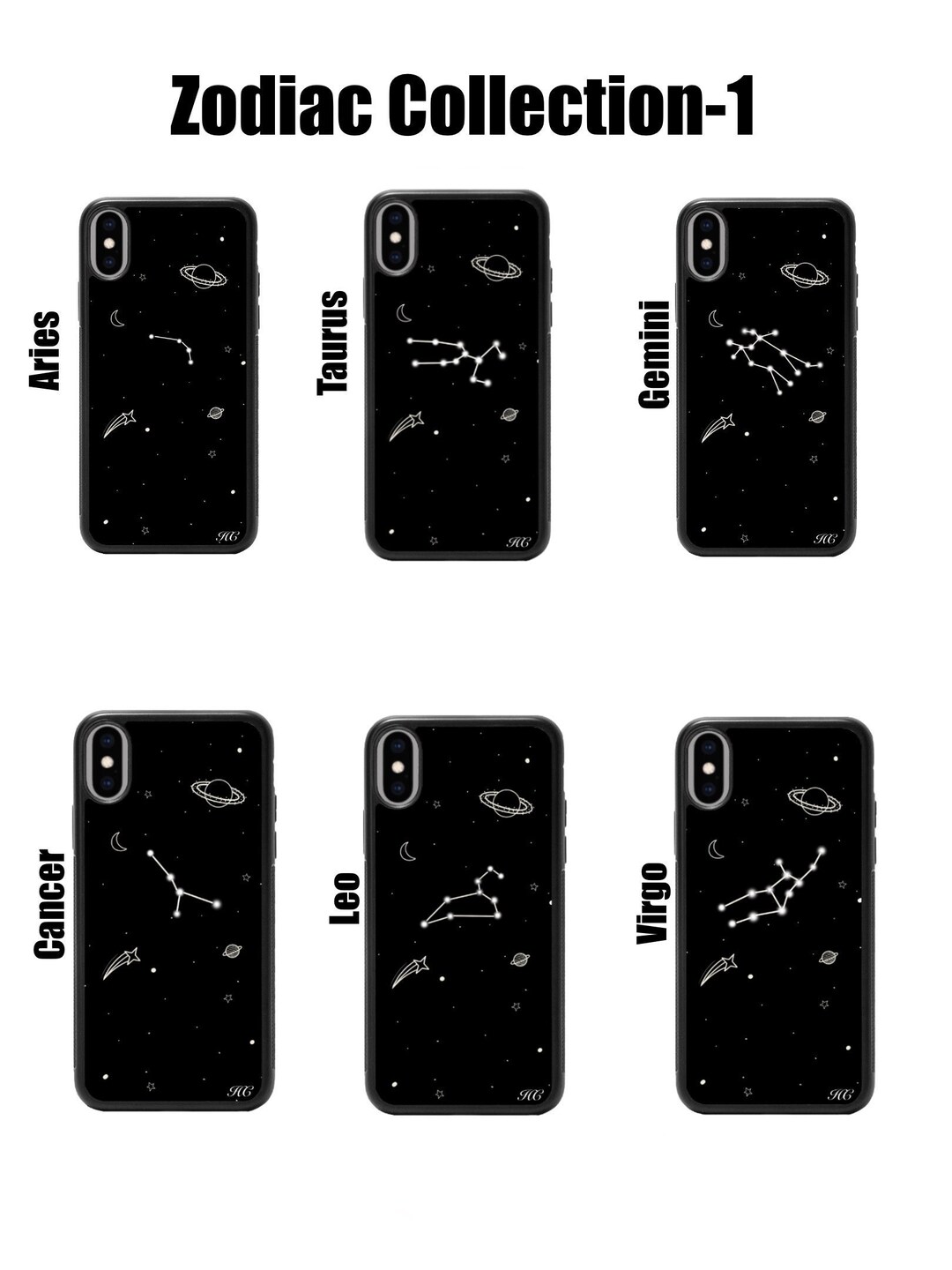Zodiac Phone Case Aeries Taurus Gemini Cancer Leo Virgo Stocking ...