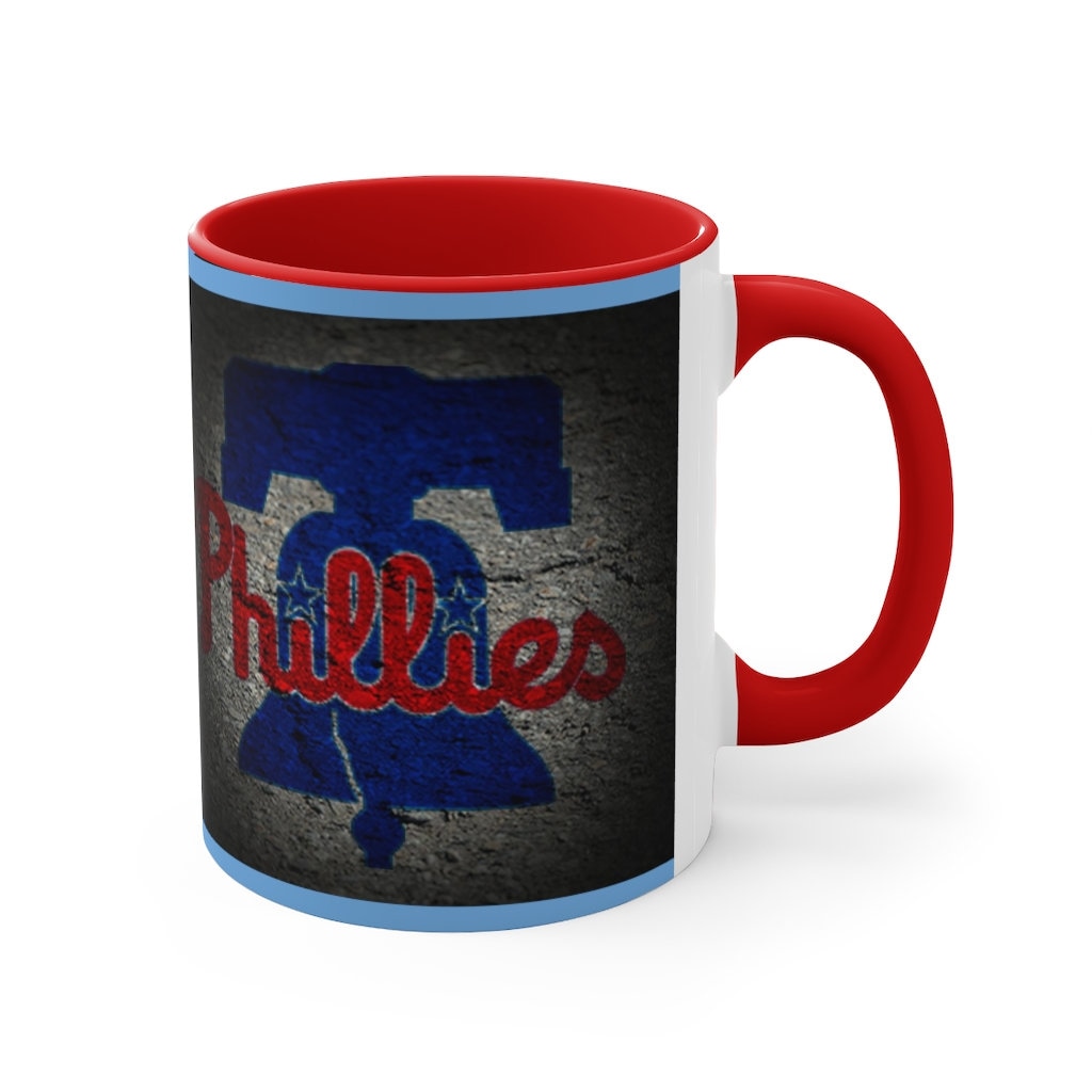 Philadelphia Phillies MLB Accent Coffee Mug, 11oz - Etsy