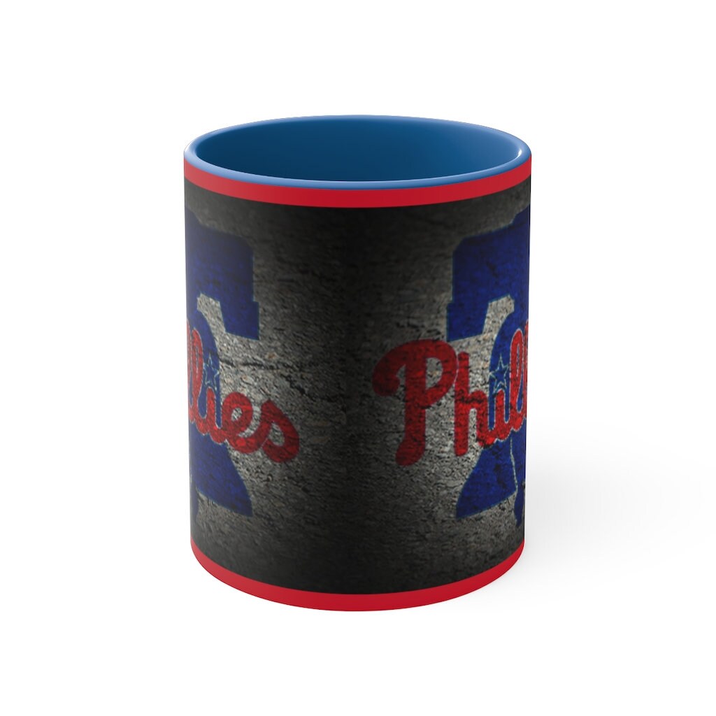 Philadelphia Phillies MLB Accent Coffee Mug, 11oz - Etsy