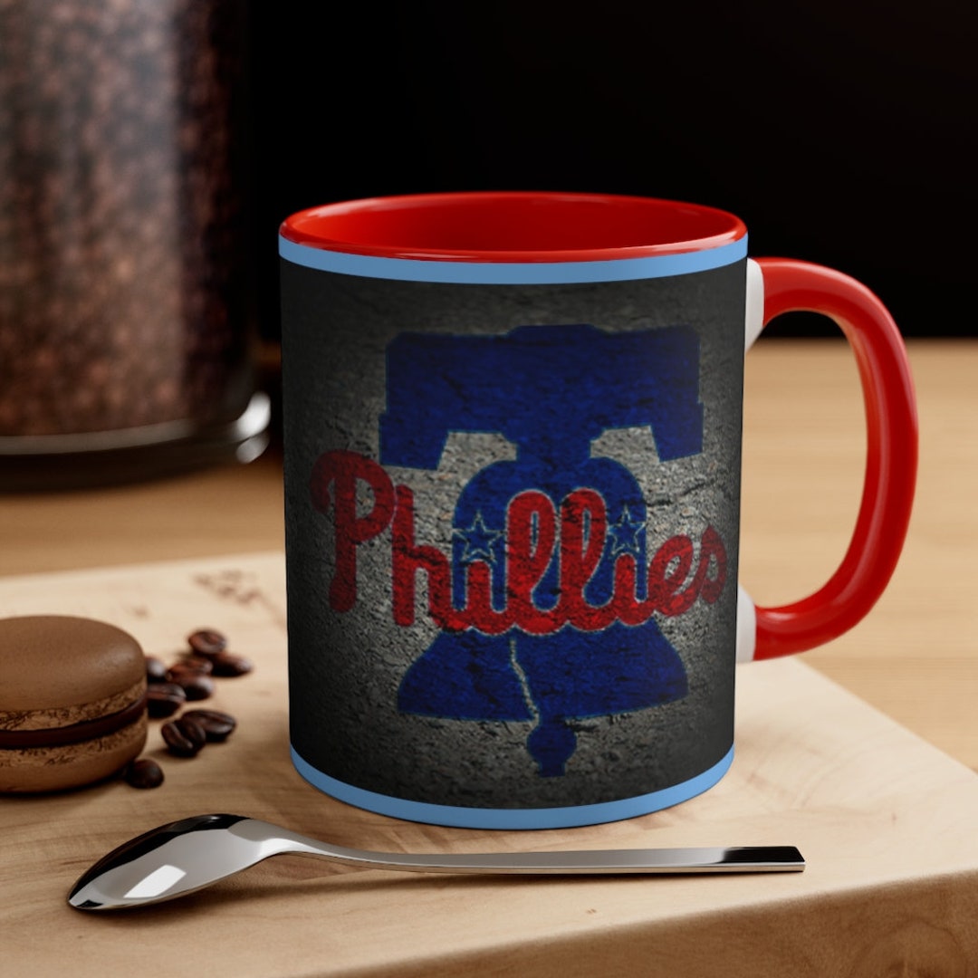 Philadelphia Phillies MLB Accent Coffee Mug, 11oz - Etsy