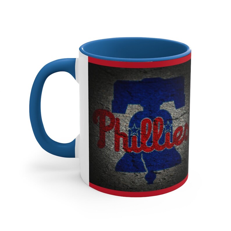 Philadelphia Phillies MLB Accent Coffee Mug, 11oz - Etsy