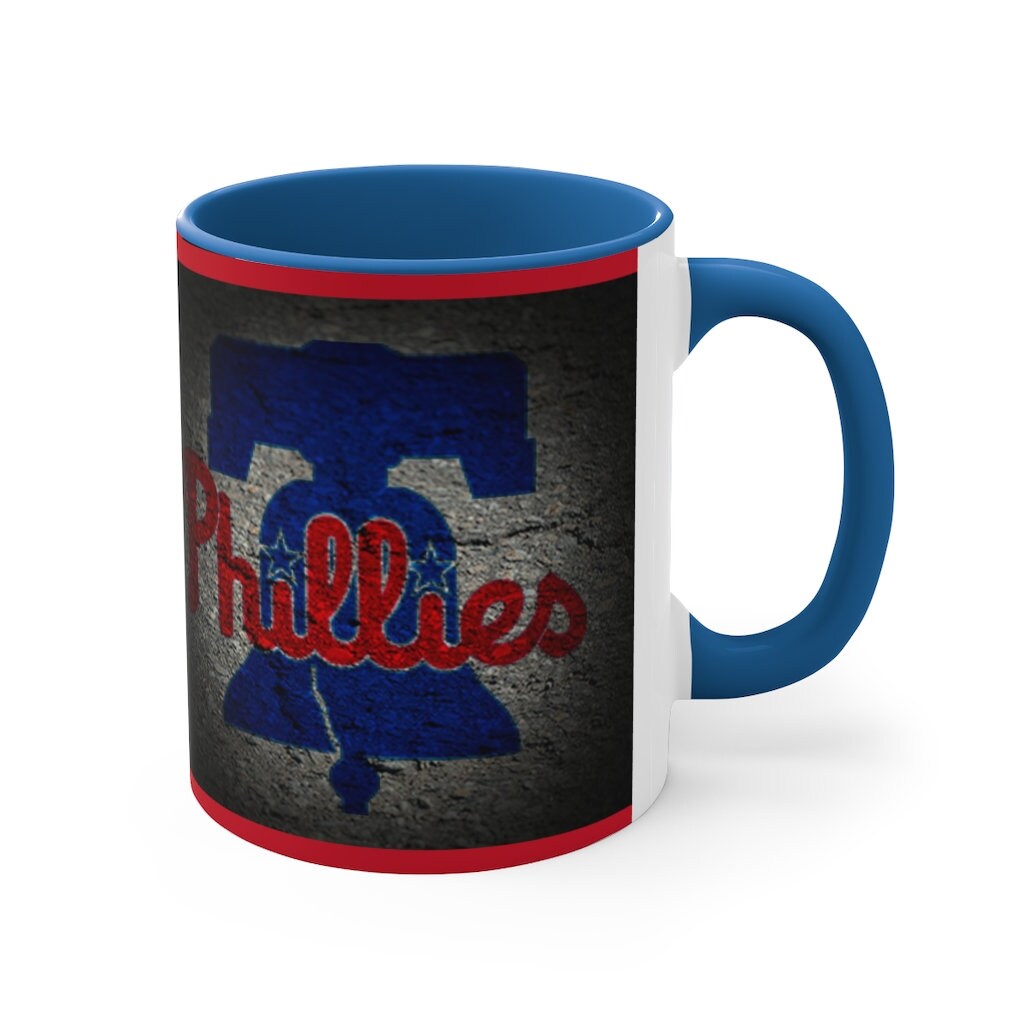 Philadelphia Phillies MLB Accent Coffee Mug, 11oz - Etsy