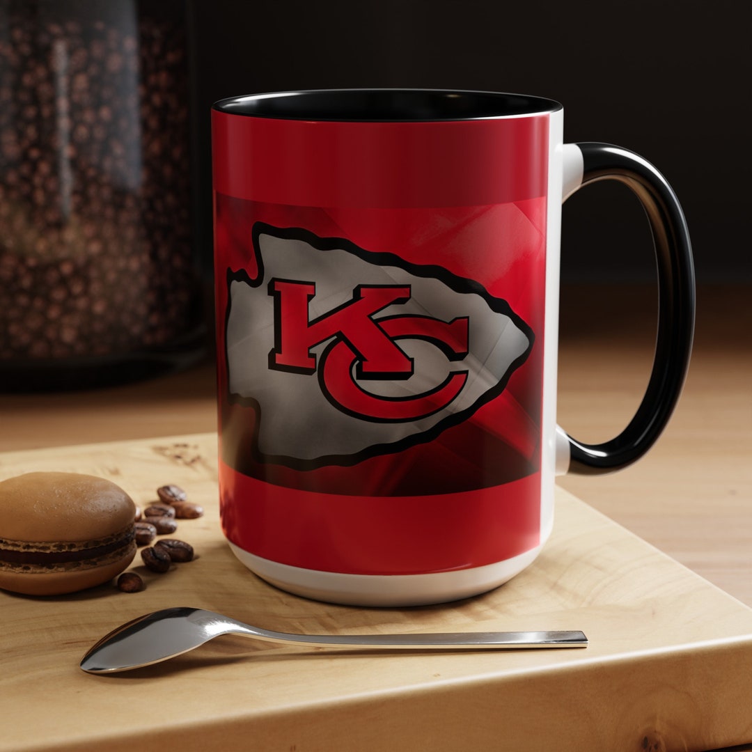 Kansas City Chiefs NFL Accent Coffee Mug, 11oz - Etsy