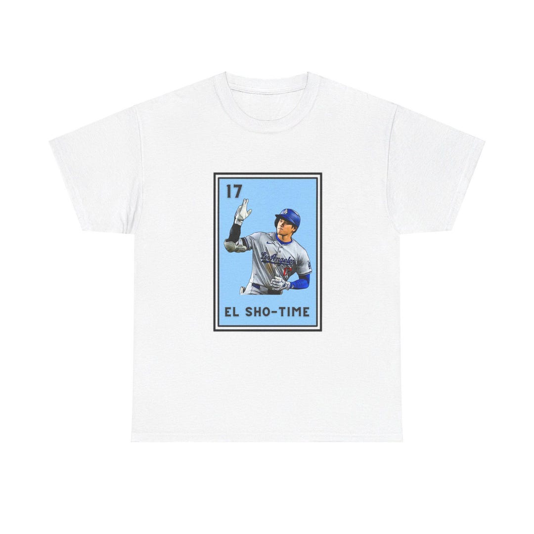 Los Angeles Dodgers Sho-time Shohei Ohtani Unisex Heavy Cotton Tee - Etsy