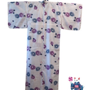 Women's Yukata Linen Blend (yukata Only, Not Obi Included) W23-20 - Etsy