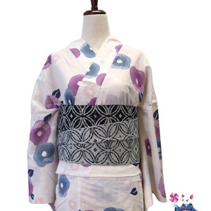 Women's Yukata Linen Blend (yukata Only, Not Obi Included) W23-20 - Etsy