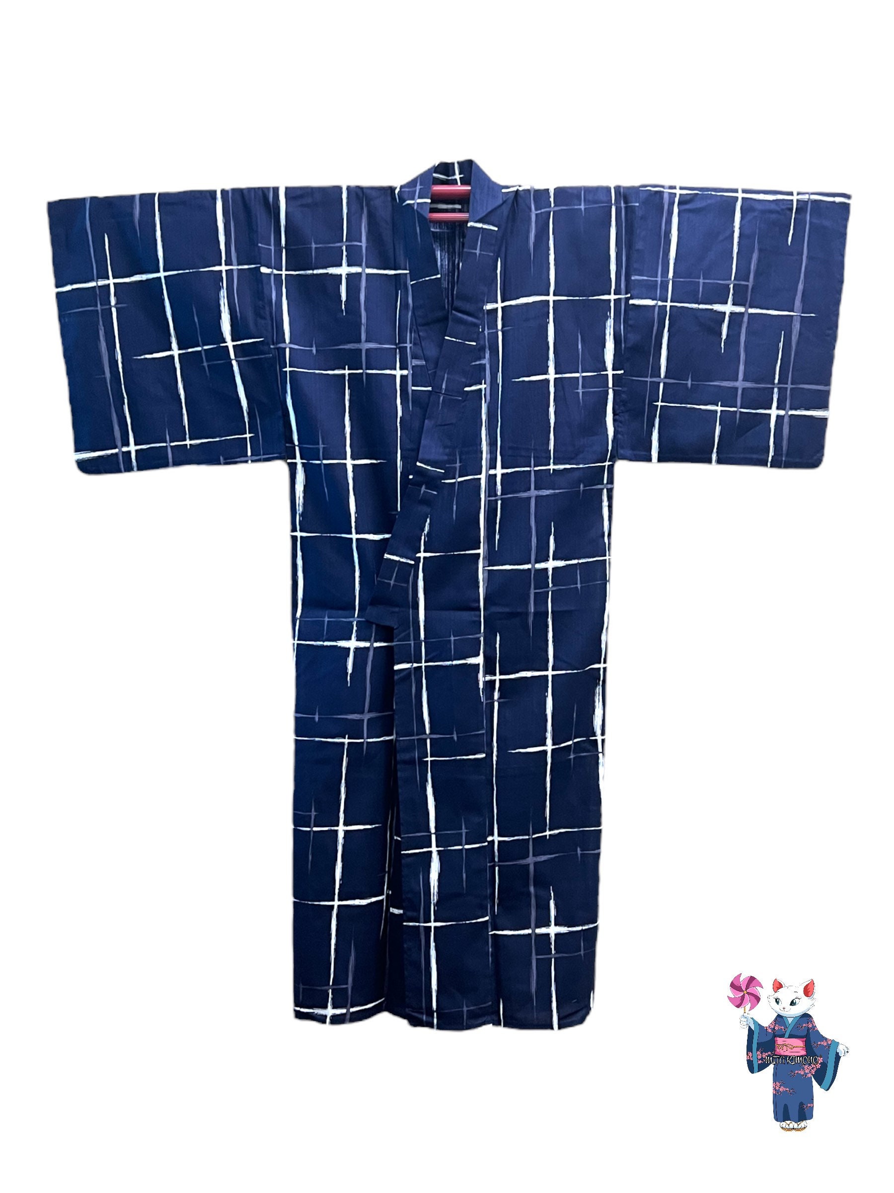 Large Premium Men's Yukata yukata Only Not Obi Included - Etsy